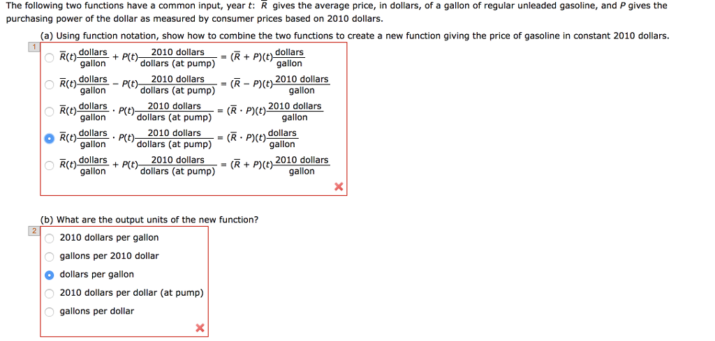 Solved The following two functions have a common input, year | Chegg.com