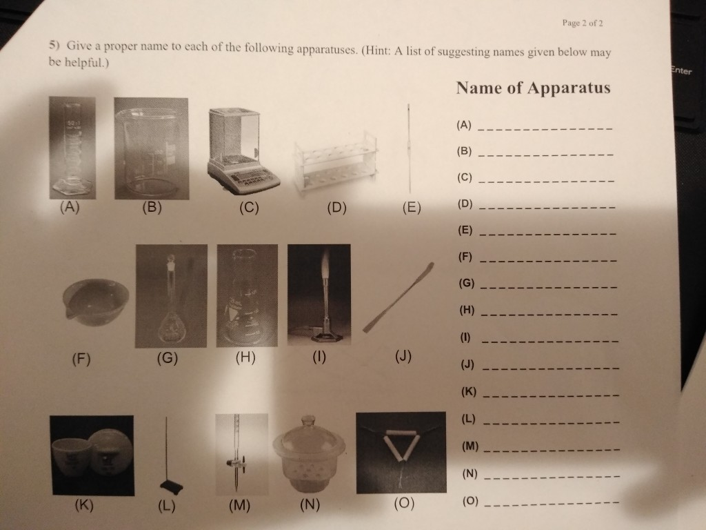 Solved Pre-lab Questions for Experiment #10 Reactions in | Chegg.com