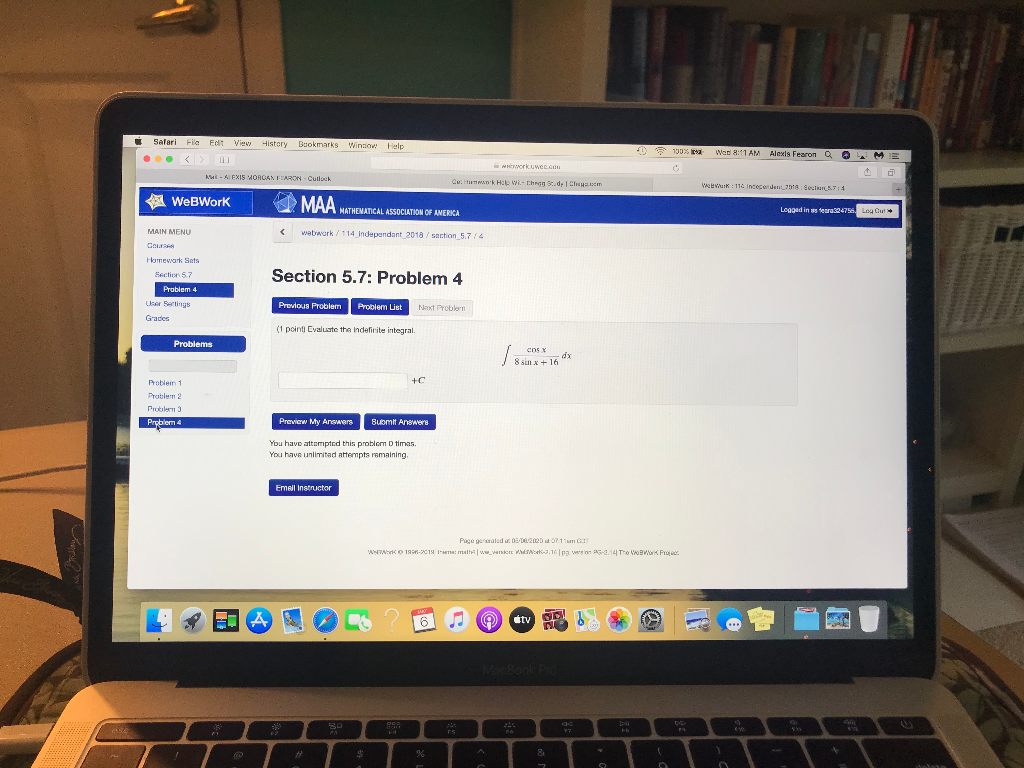 Solved Salari File Et View History Bookmarks Window Help | Chegg.com