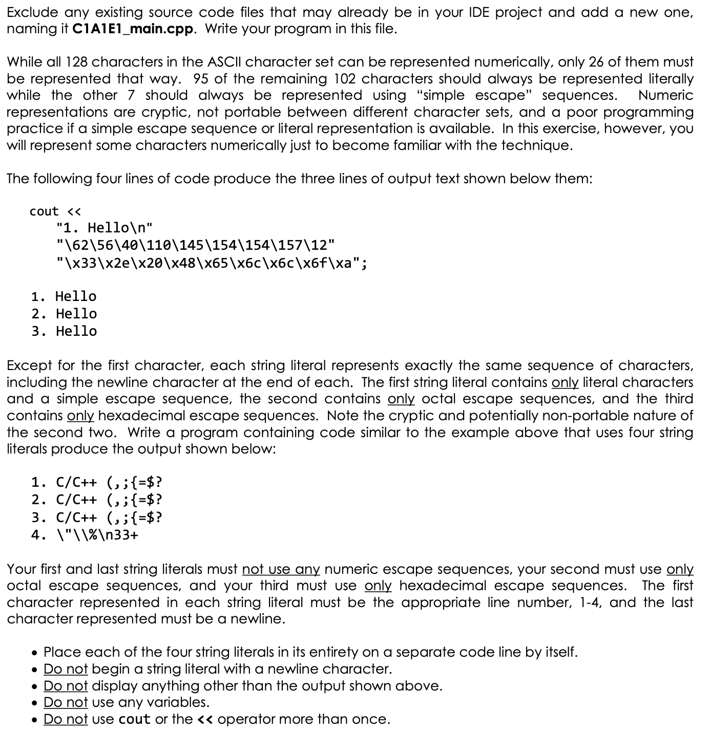 Solved Exclude Any Existing Source Code Files That May 3923