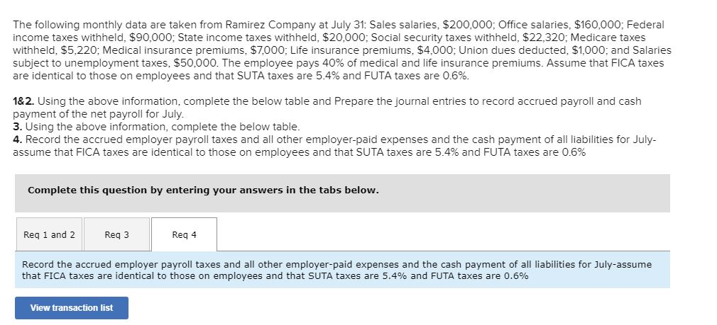 Solved The following monthly data are taken from Ramirez | Chegg.com Solved The following monthly data are taken from Ramirez | Chegg.com