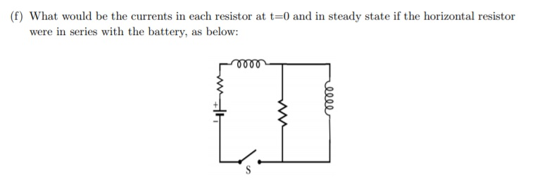 Solved Problem 6 The figure below shows a circuit with and | Chegg.com