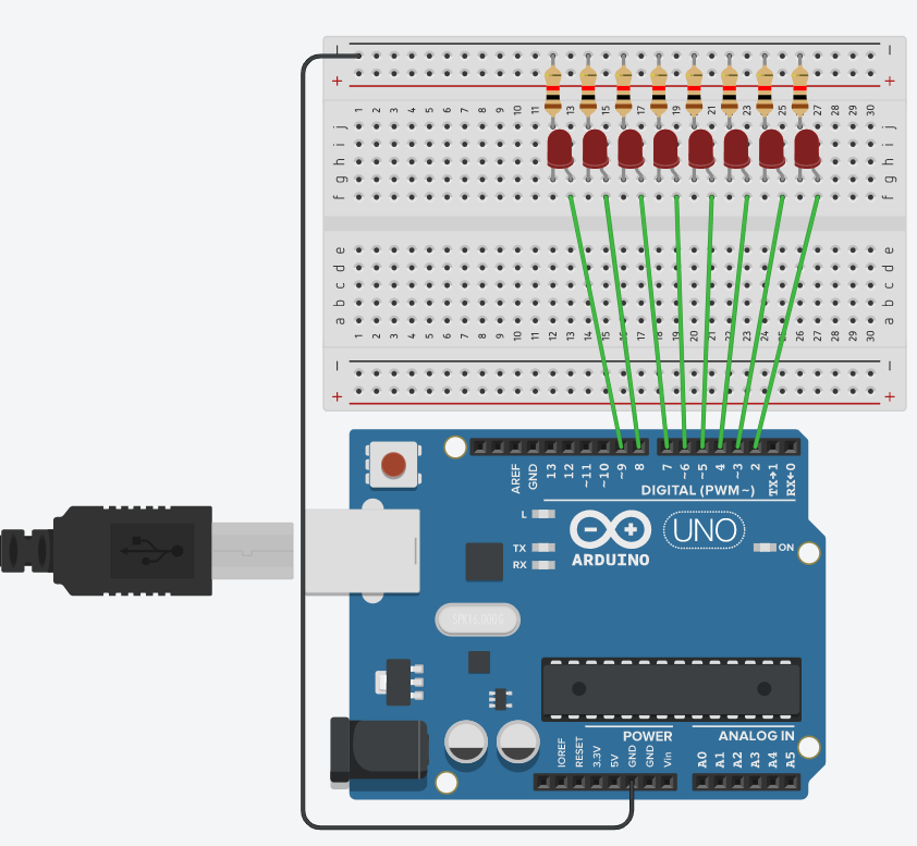 Please use TinkerCAD. Use the sample code and and | Chegg.com