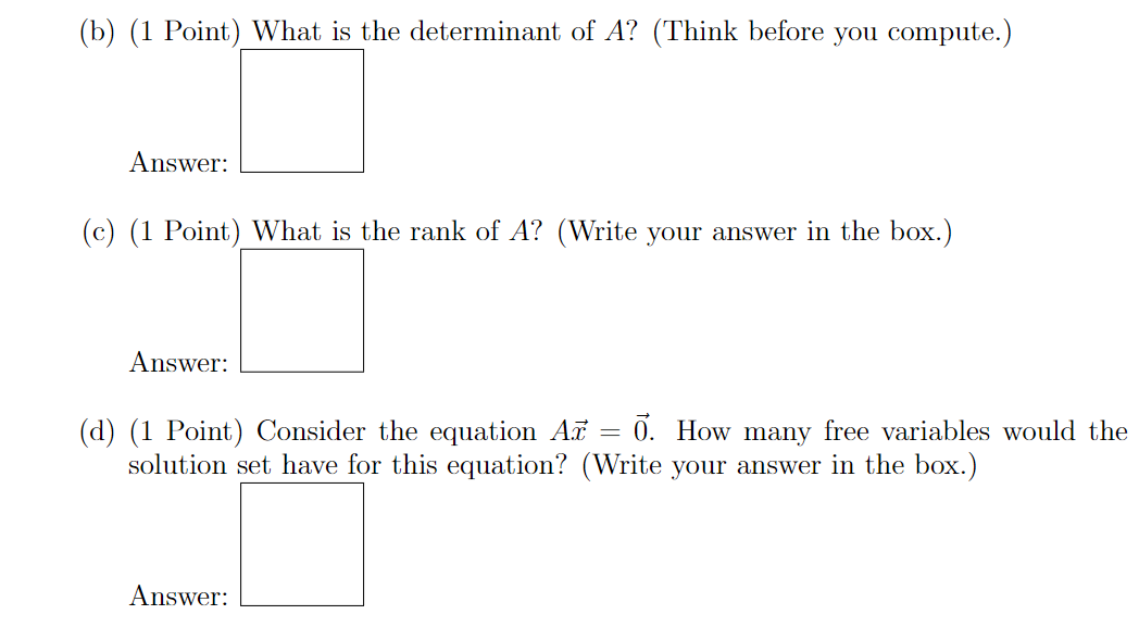 Solved (5) (8 Points Total) The RREF (reduced row-echelon | Chegg.com