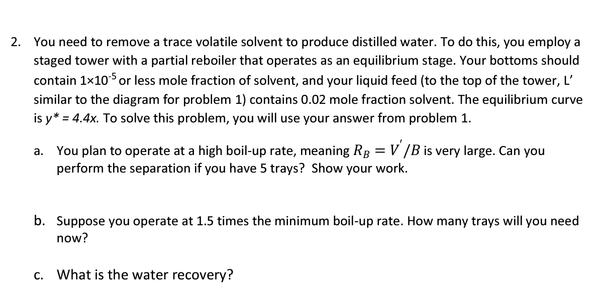 Solved You need to remove a trace volatile solvent to | Chegg.com