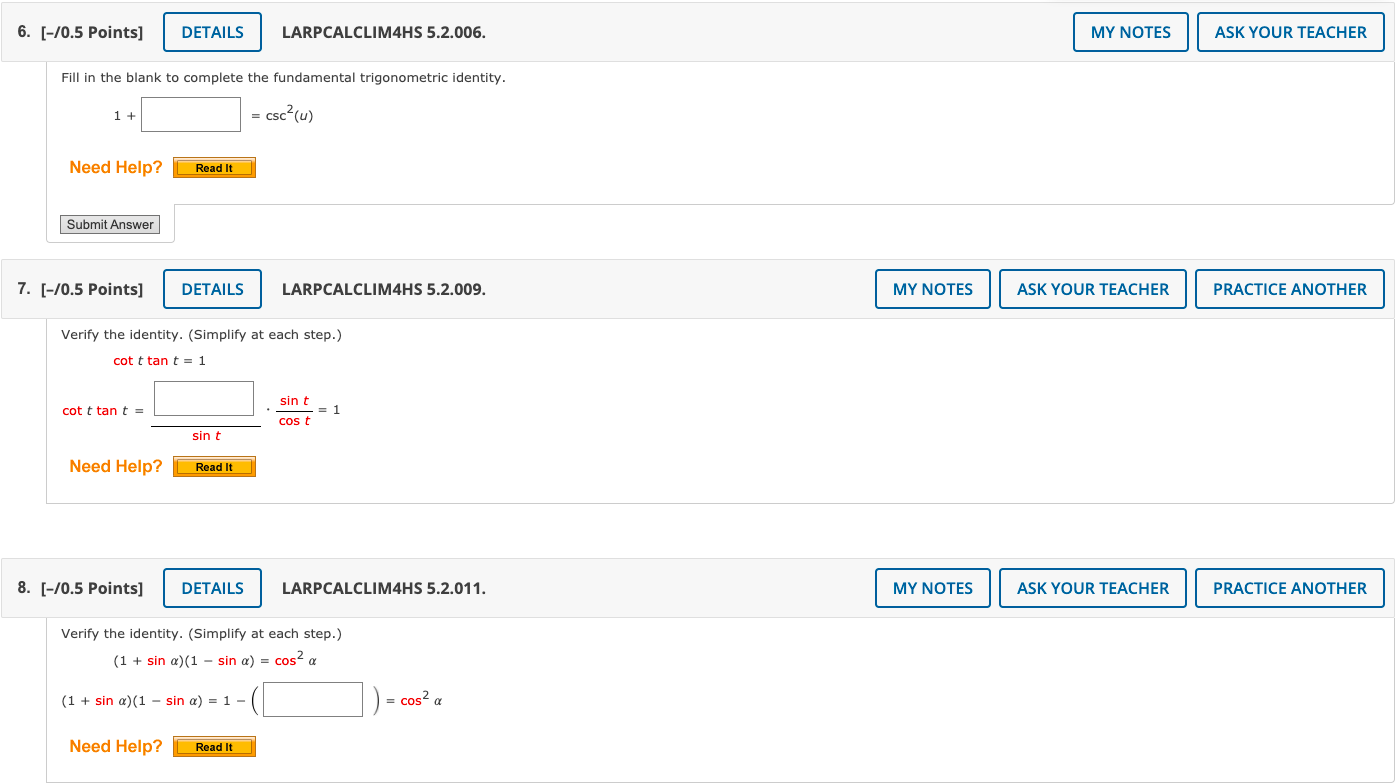 Solved 6. [-70.5 Points) DETAILS LARPCALCLIM4HS 5.2.006. MY | Chegg.com