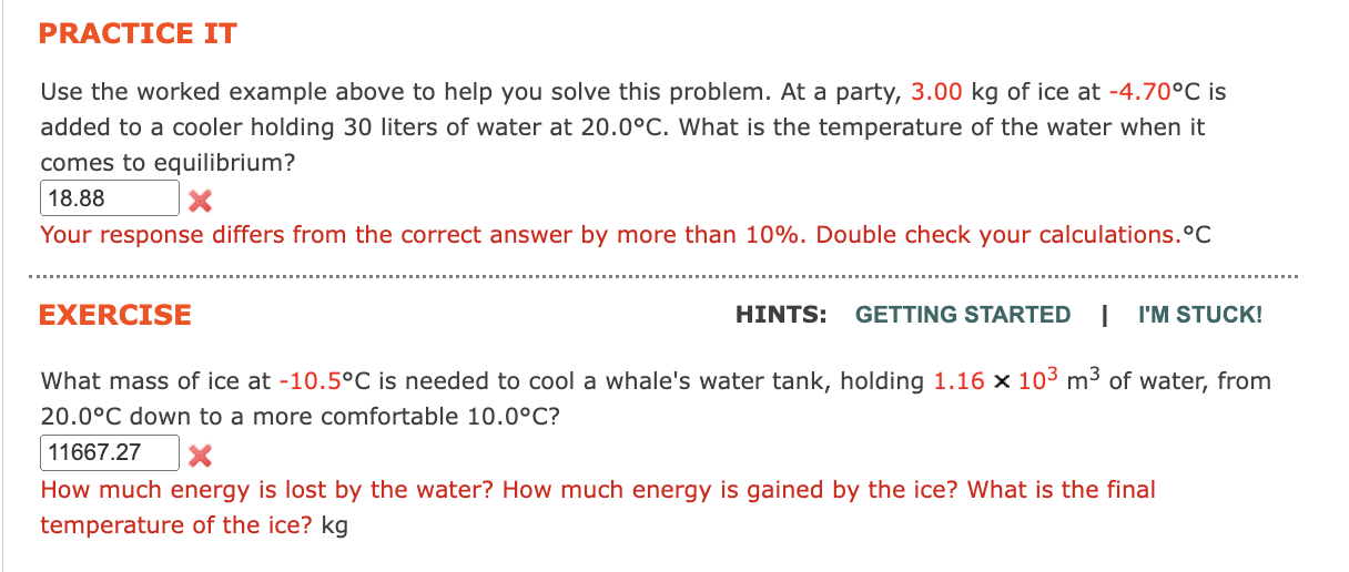 Solved Calculate the mass of liquid water. Write the | Chegg.com