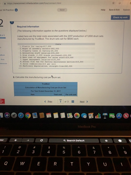 Solved er 14 Practice Help Save&Exit Submit Check my work | Chegg.com