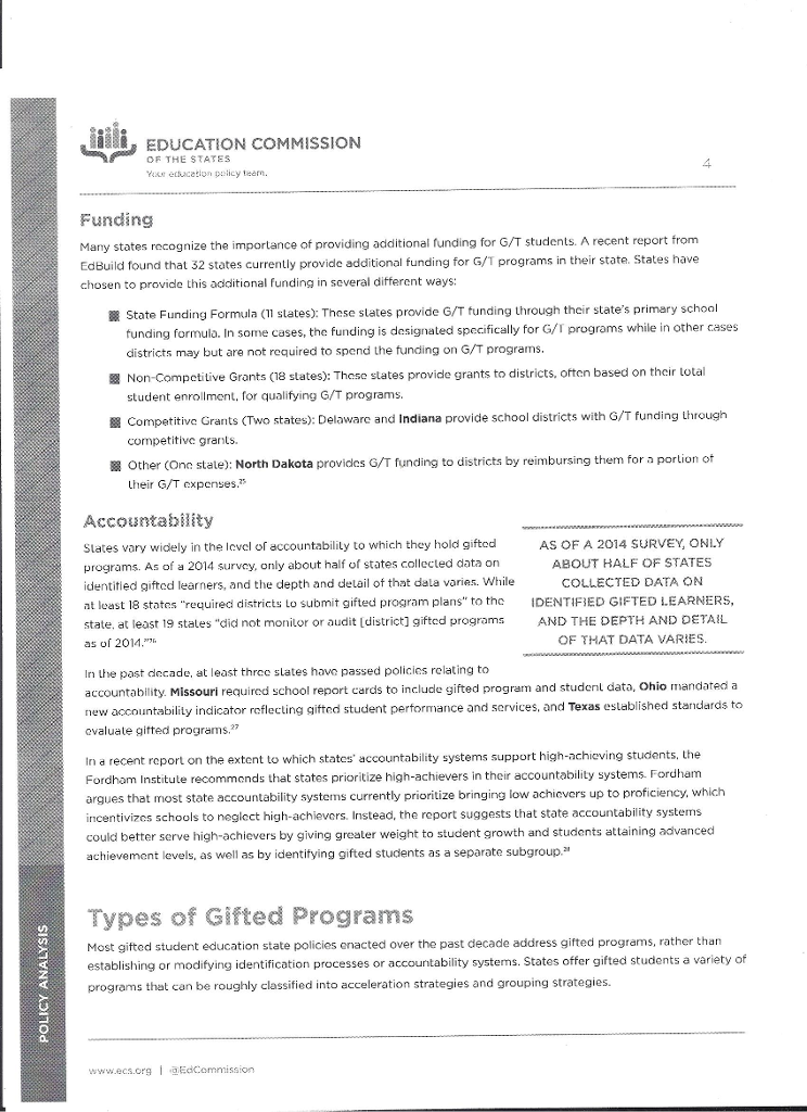 Policy Analysis Memo Write a memorandum to the | Chegg.com