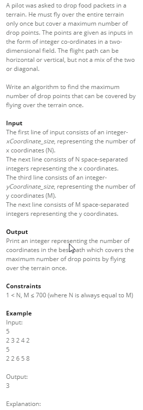 Solved A pilot was asked to drop food packets in a terrain. | Chegg.com