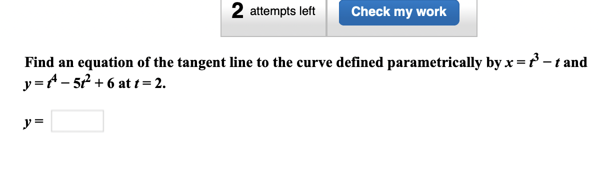 Solved Find an equation of the tangent line to the curve | Chegg.com