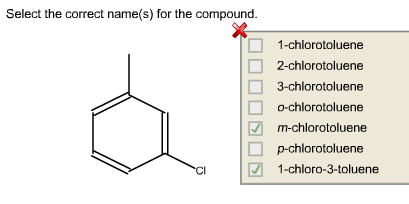 Solved Select the correct name(s) for the compound. | Chegg.com