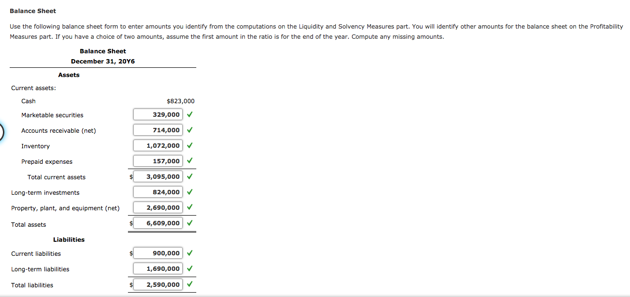 Solved Mastery Problem: Financial Statement Analysis | Chegg.com