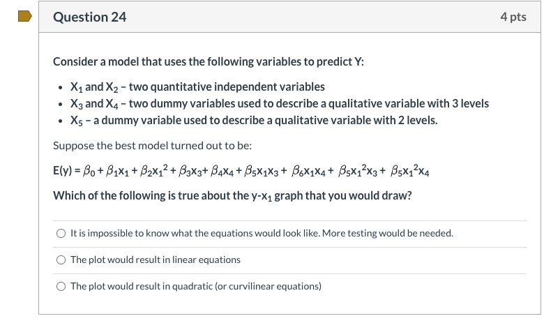 Solved Consider a model that uses the following variables | Chegg.com
