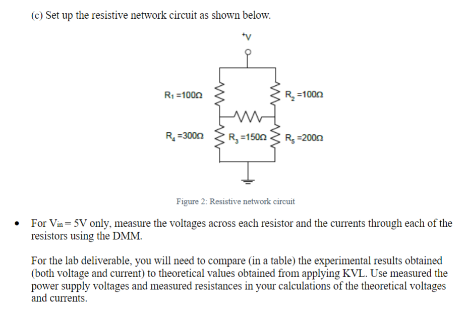 [Solved]: Calculate the voltage drop across each resistor us