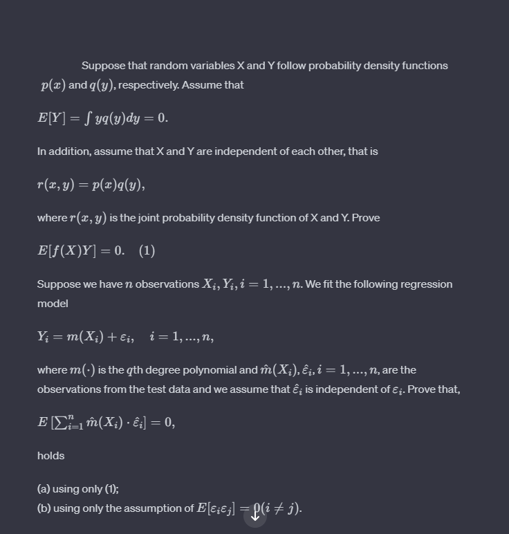 Solved Suppose that random variables x ﻿and Y ﻿follow | Chegg.com