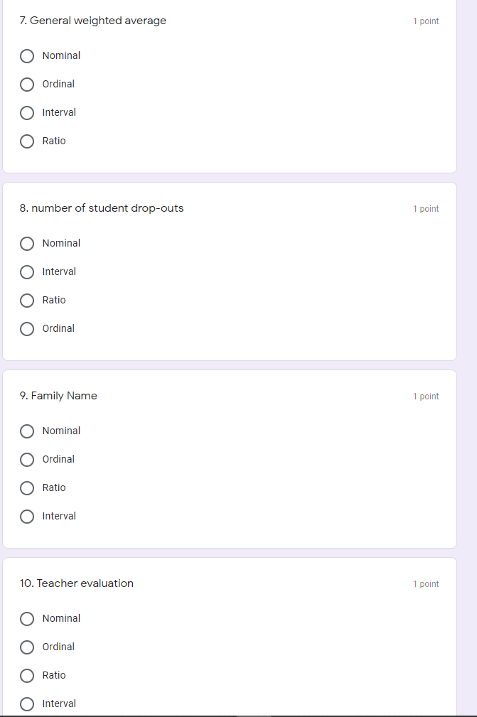 Solved Classify the following variables as qualitative | Chegg.com