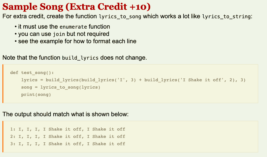 Solved For this lesson we are going to use both the range | Chegg.com