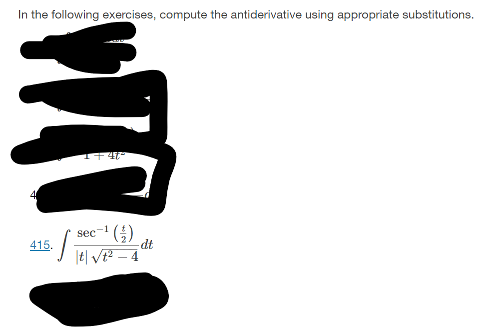 Solved In the following exercises, compute the | Chegg.com