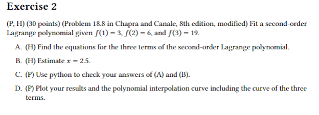 Please solve parts A and B by hand and solve parts C | Chegg.com