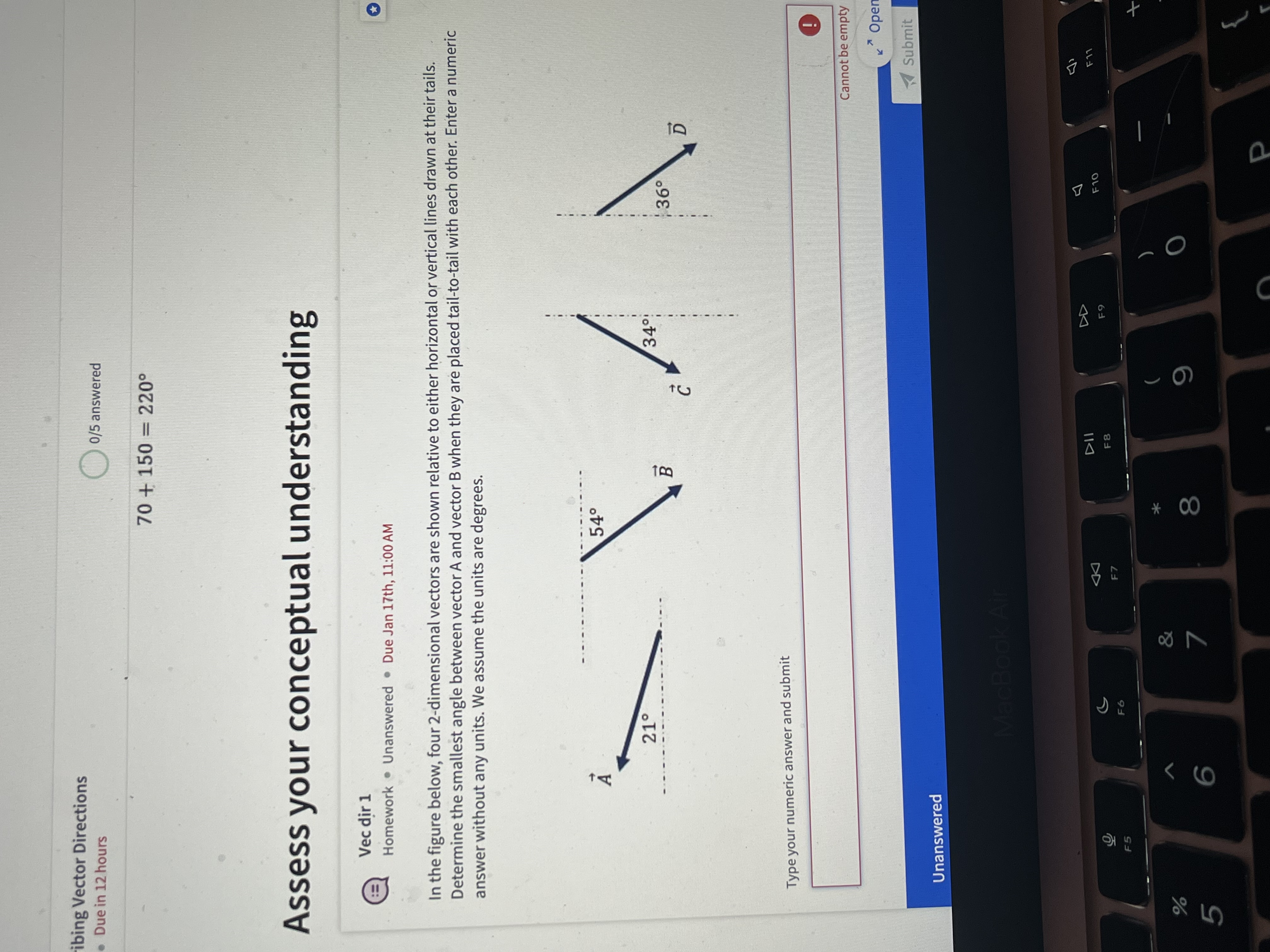 Solved Assess your conceptual understandingVec dir 1Homework | Chegg.com