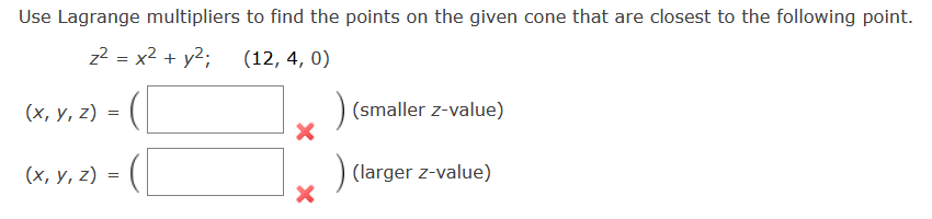 Solved Use Lagrange multipliers to find the points on the | Chegg.com