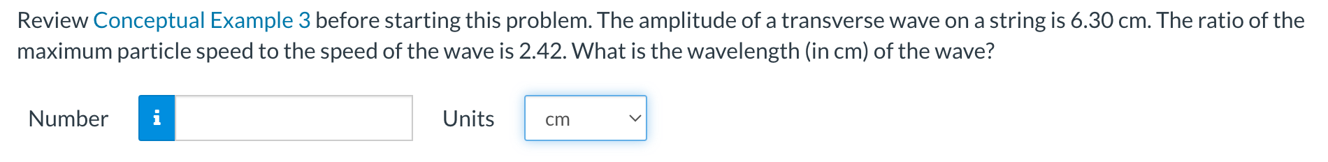 Solved Review Conceptual Example 3 ﻿before starting this | Chegg.com
