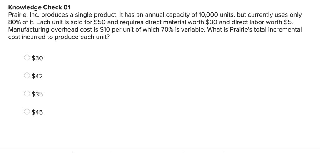 Solved Knowledge Check 01 The potential benefit that is | Chegg.com