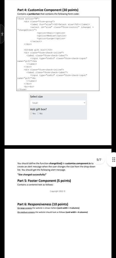 Solved I UPLOADED THE FIRST THREE PARTS JUST BEFORE THIS | Chegg.com