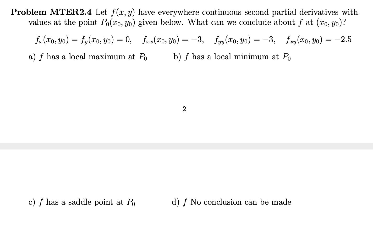Solved Let f(x,y) have everywhere continuous second partial | Chegg.com