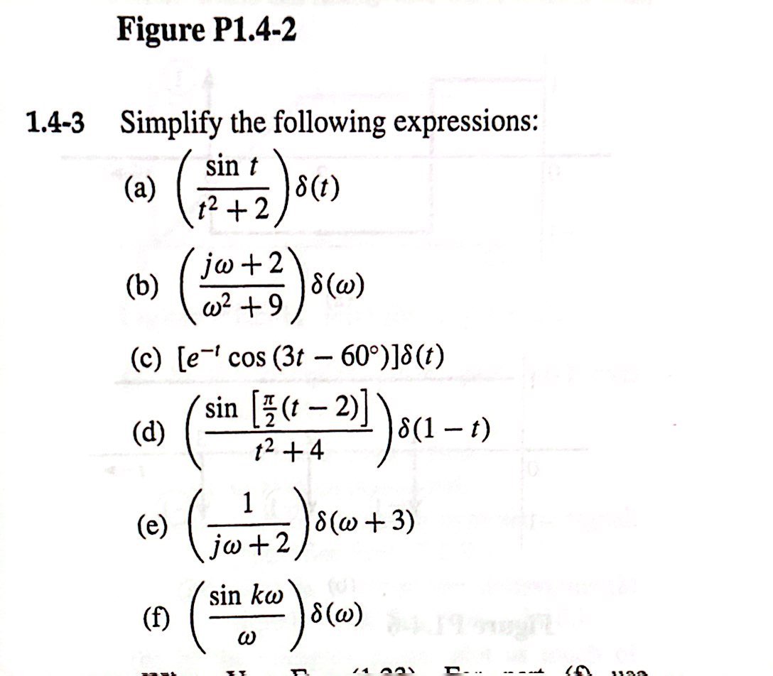 Solved -3 Simplify the following expressions: (a) | Chegg.com