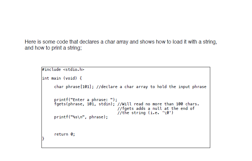 This week we need to create a program where the user | Chegg.com