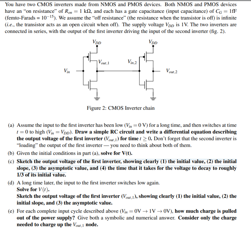 Solved Transistor Switch Model We can improve our | Chegg.com