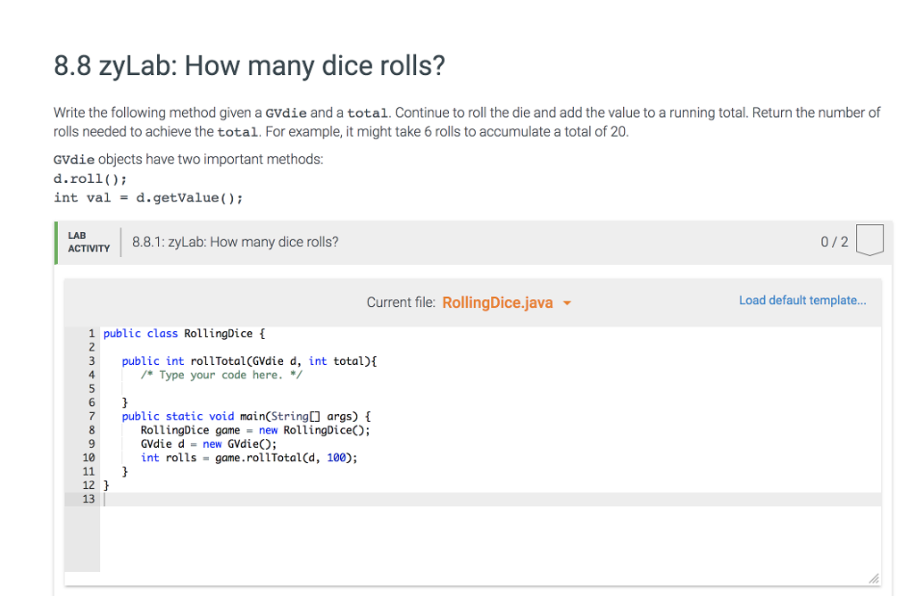 Solved 7.18 duringLab: Count Multiples Complete the | Chegg.com