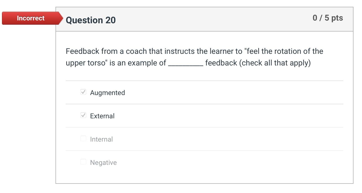 Solved The two selected in the picture were marked as | Chegg.com