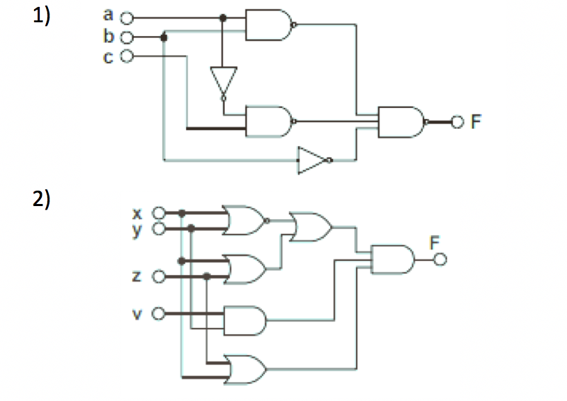 Solved LOGIC DESIGN Given the following logic circuit | Chegg.com