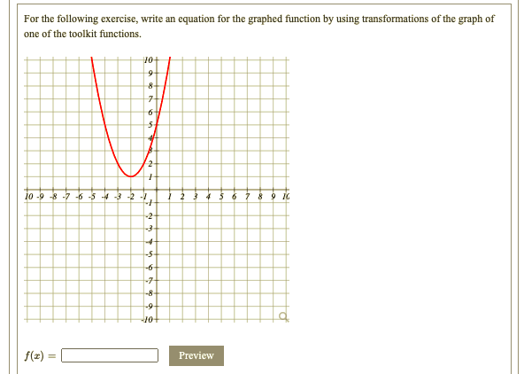 Solved For the following exercise, write an equation for the | Chegg.com