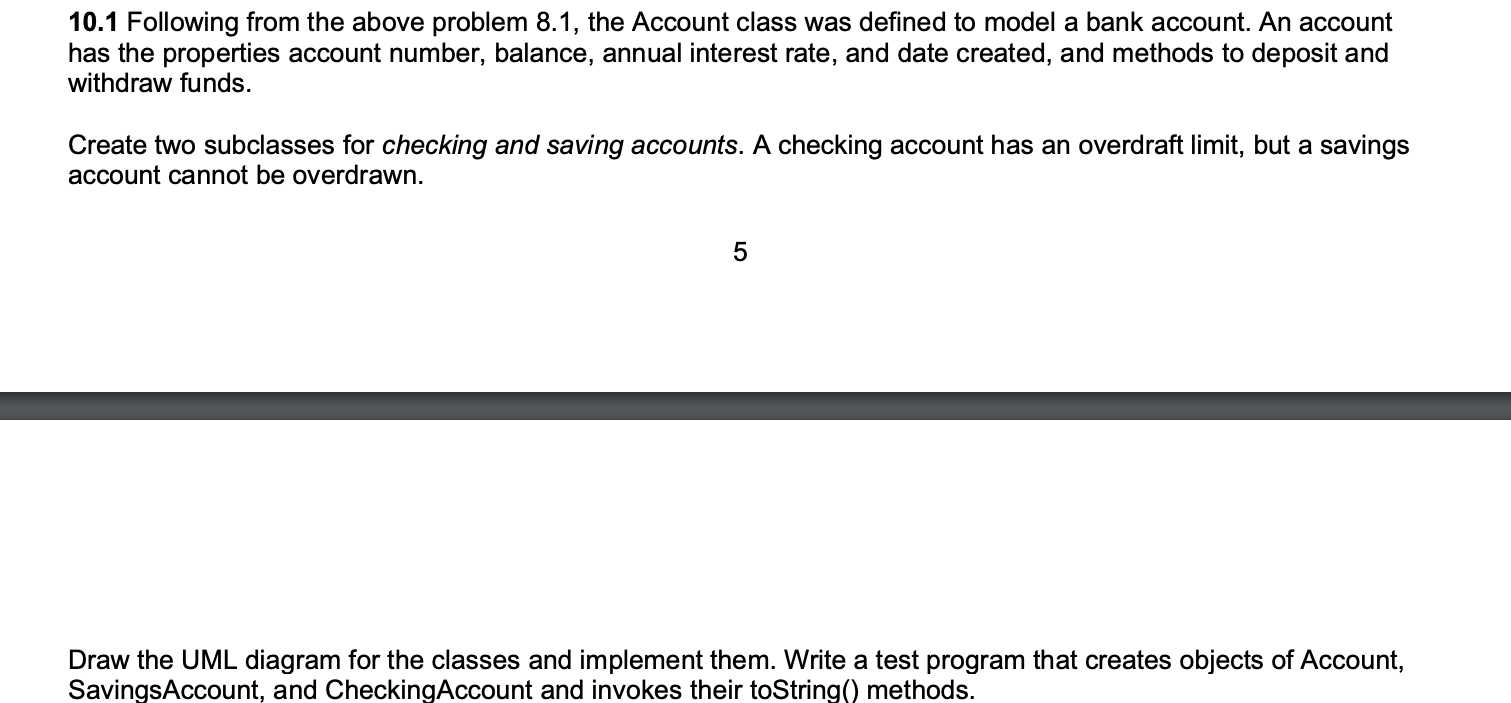 Solved question 8.1 is just for reference, the problem is | Chegg.com