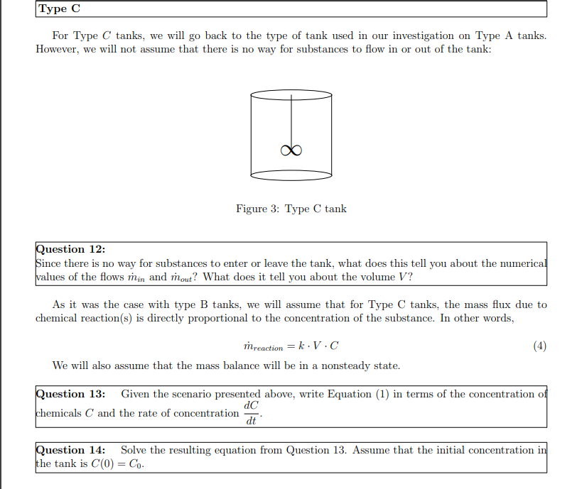 Solved Type C For Type C tanks, we will go back to the type | Chegg.com