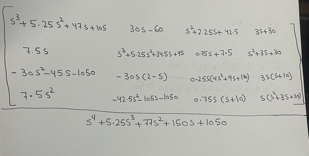 Solved s3+5.25 5 + 475 +105 305-60 5+2.255+ 42.5 35+30 7.55 | Chegg.com