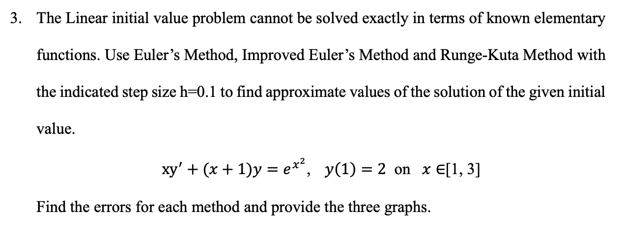 Solved Design a live script file which solves each of the | Chegg.com