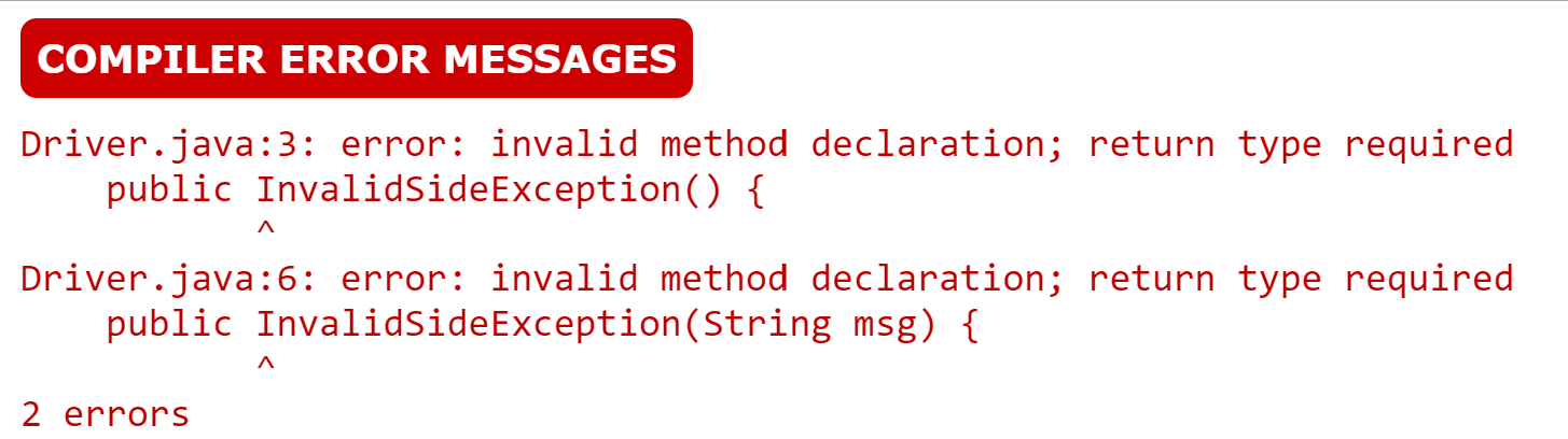 Solved import java.util.Scanner; public class Exception { | Chegg.com