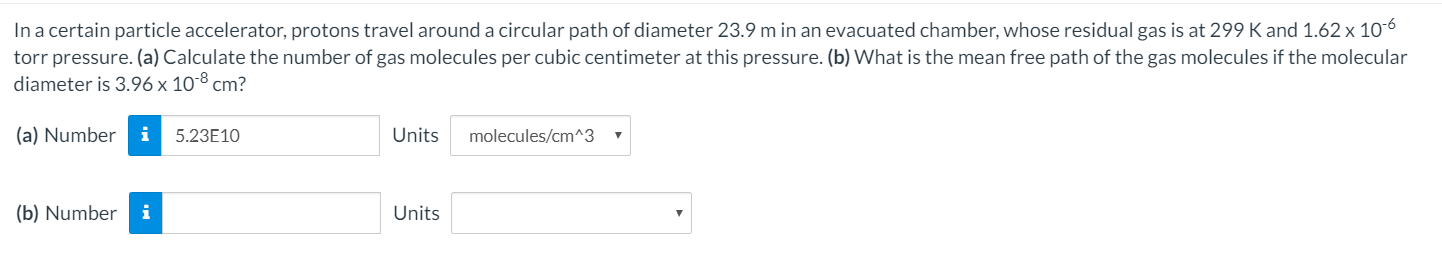 Solved In a certain particle accelerator, protons travel | Chegg.com