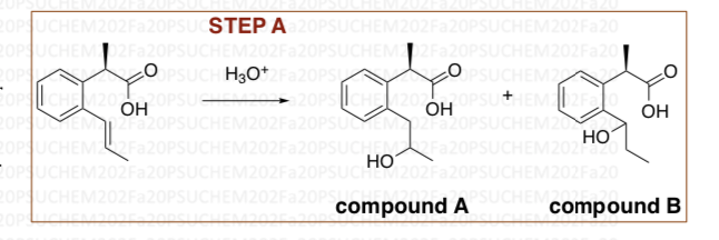 Solved draw the mechanism of the formation of both compound | Chegg.com