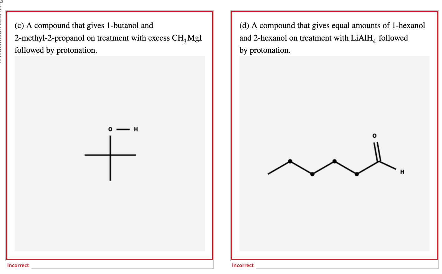 Solved Give the structure of a compound that satisfies each | Chegg.com