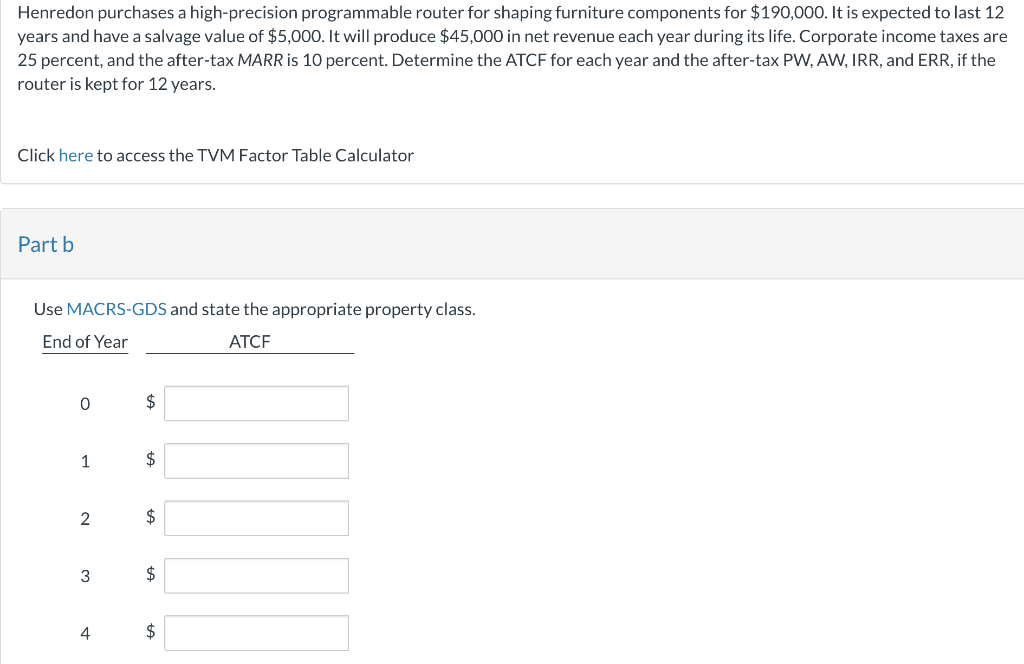 Henredon purchases a high-precision programmable | Chegg.com