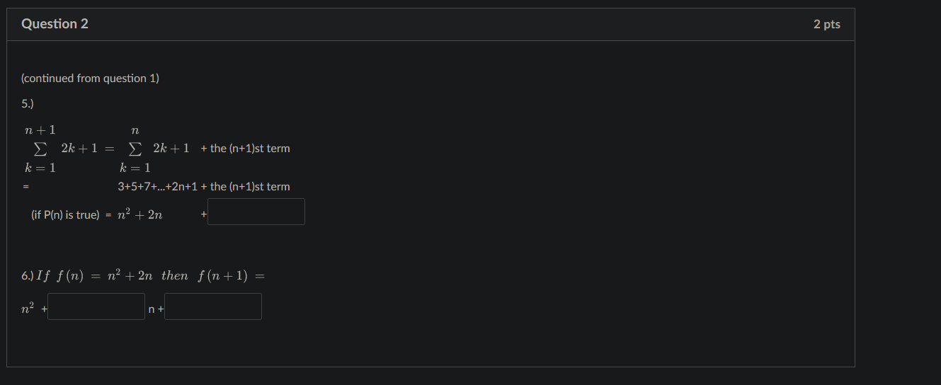 Solved (continued from question 1) 5.) | Chegg.com