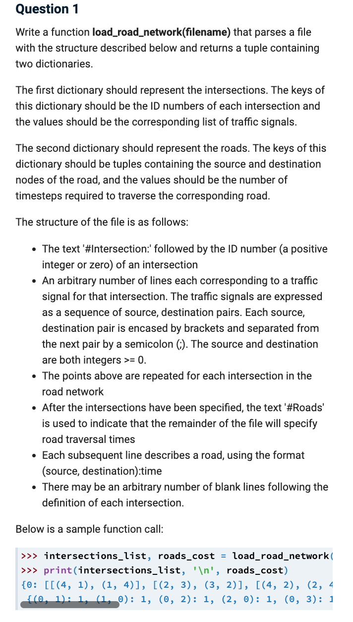 Solved Question 1 Write a function | Chegg.com