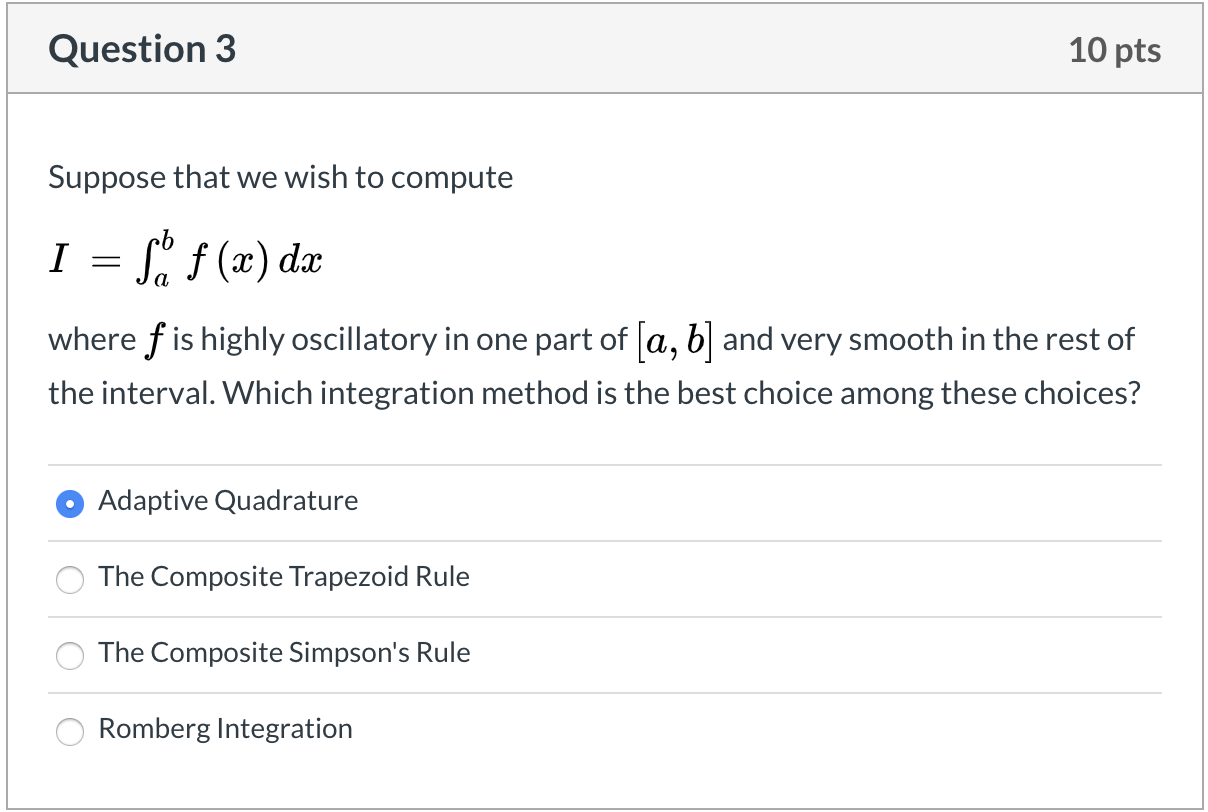 Solved Question 1 10 pts Consider the backward Euler method | Chegg.com