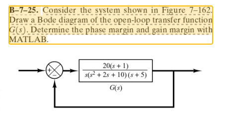 Solved B-7-25. Consider the system shown in Figure 7-162. | Chegg.com